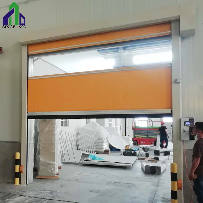 Pvc Dust Proof High Speed Rolling Shutter Door Fast Roller Shutters ...
