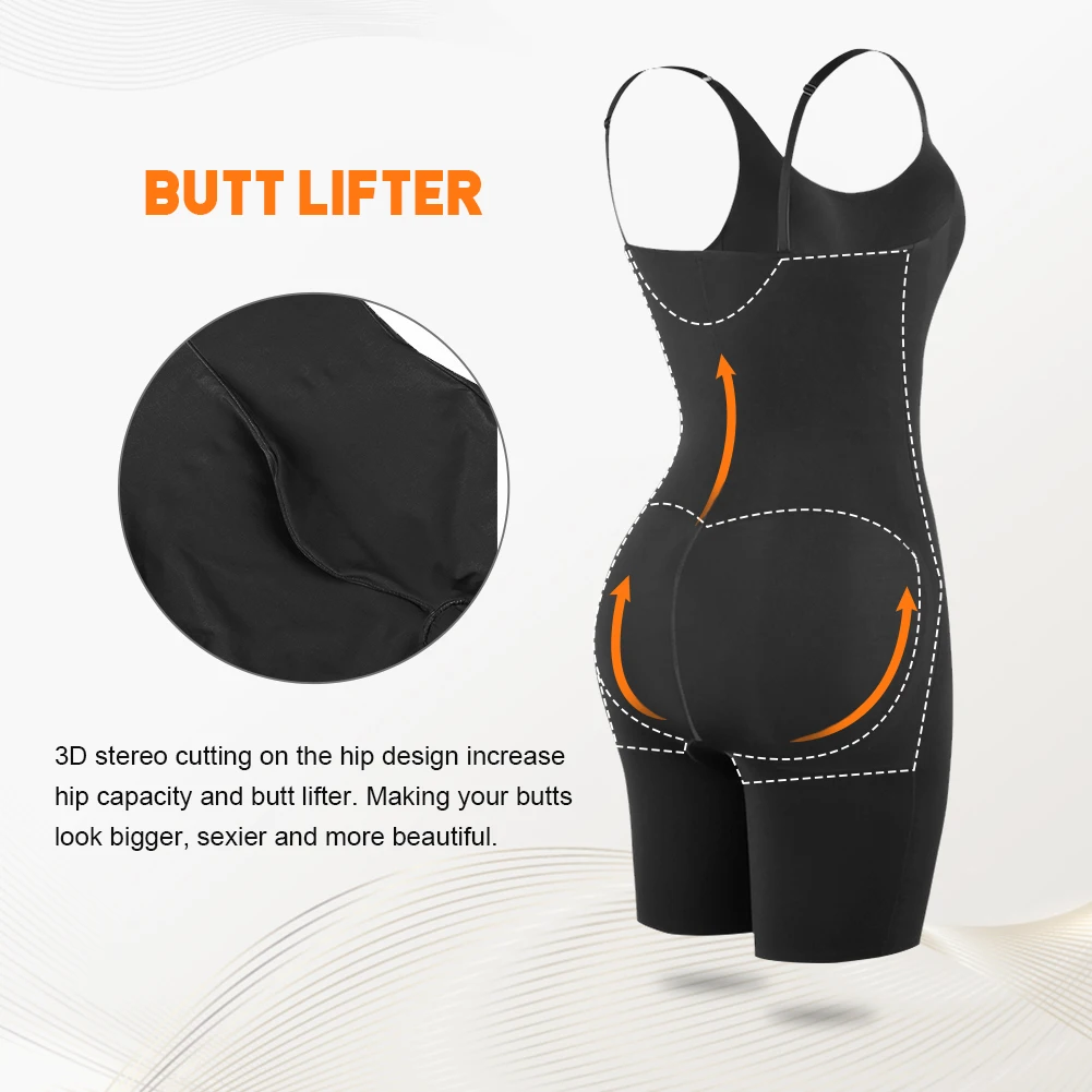 New Listing Women Slim Body Shaper High Waist Fat Abdomen Control Butt ...