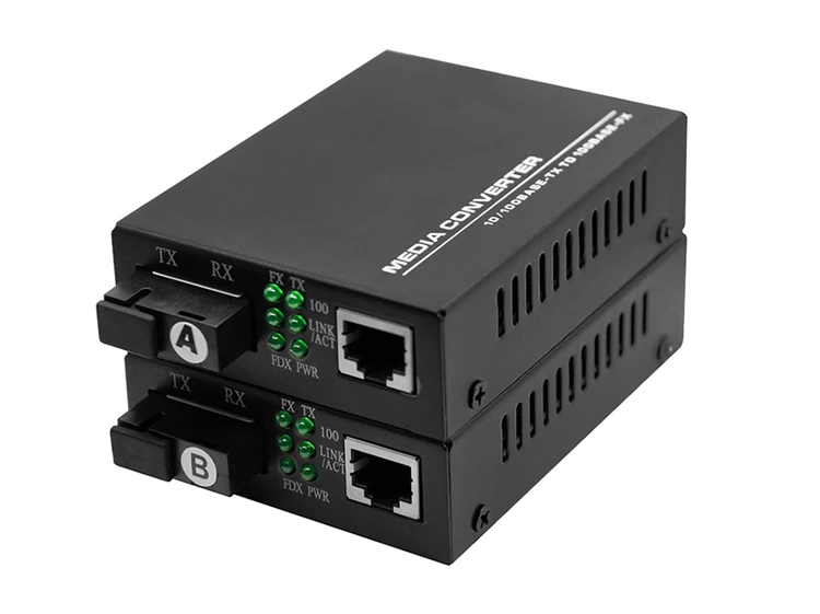 10/100m Single-mode Single-fiber Bidi Fiber Media Converter - Buy Media ...