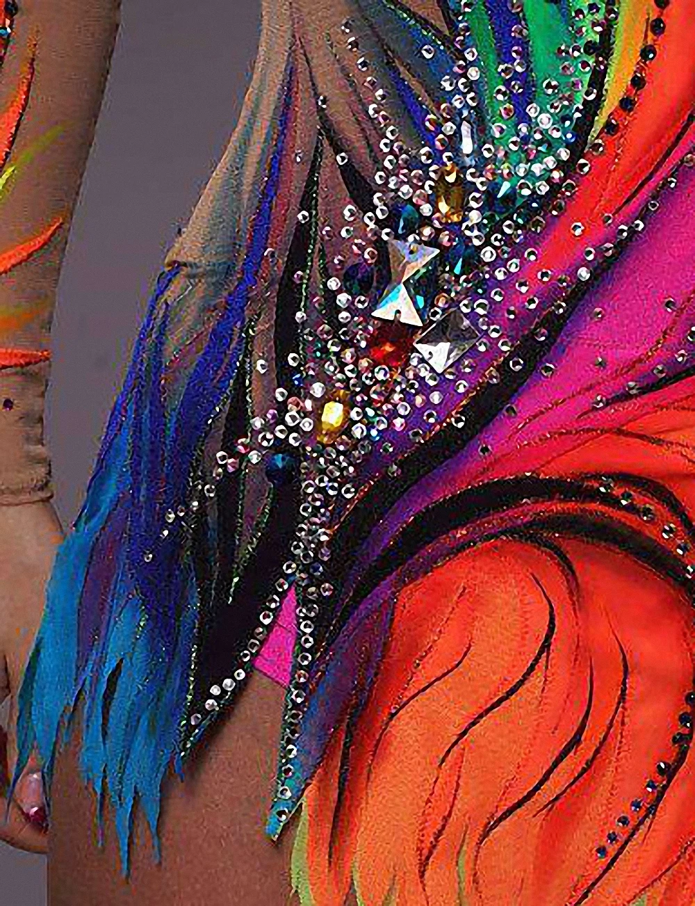 Figure Rhythmic Gymnastics Costumes by LIUHUO - Durable & Stylish