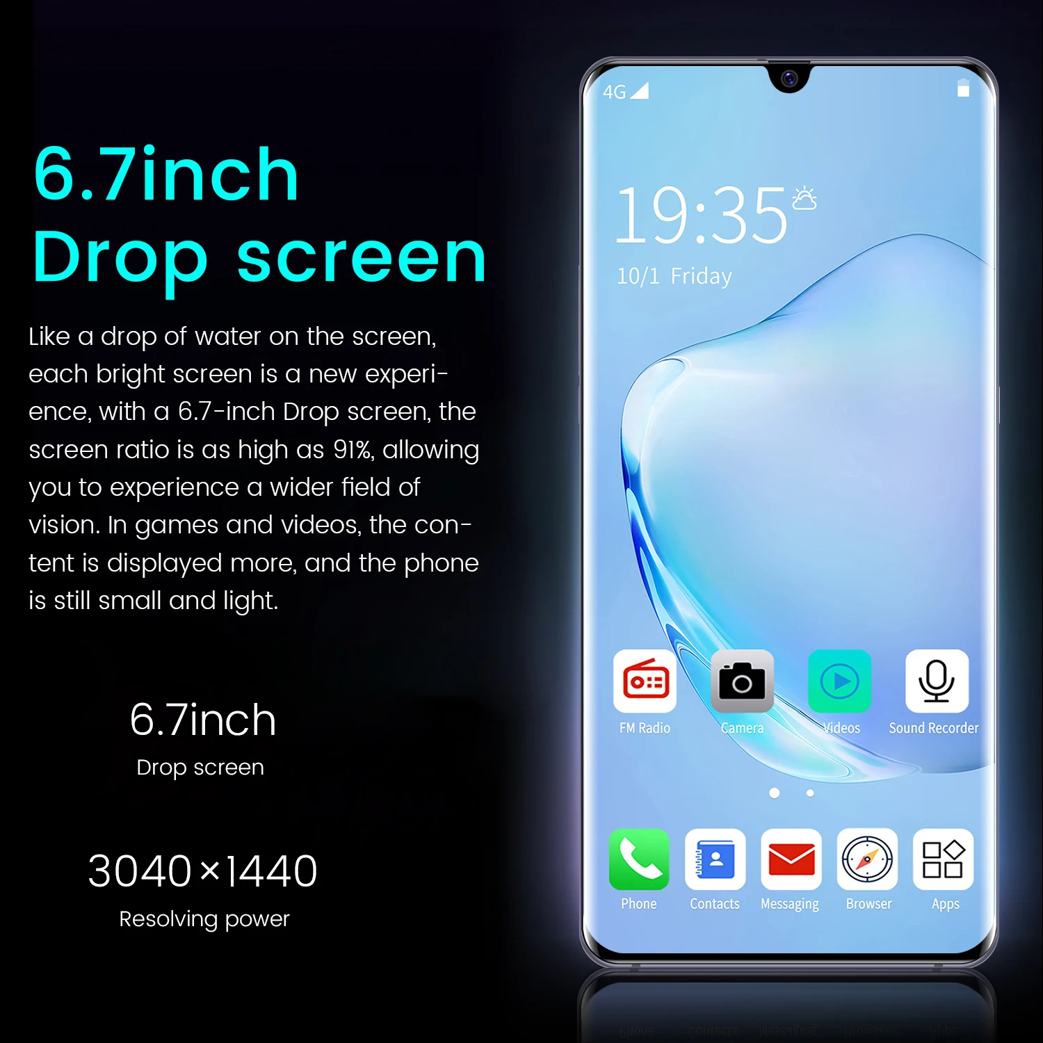 Note20+ Global Version Phones 6.7inch Amoled Incell 2k Screen Smart ...