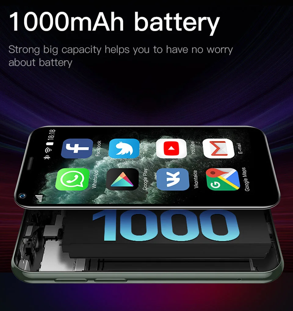 Original Soyes Xs 11 Full Bands Mini Smartphone 1g+8gb Android ...
