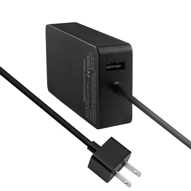 44w Surface Charger Compatible For Microsoft Surface Pro Charger With ...