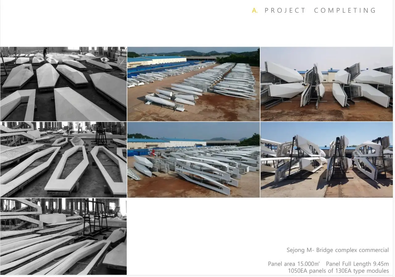 Arabic Design GRC FRP UHPC Perforated Wall Panels