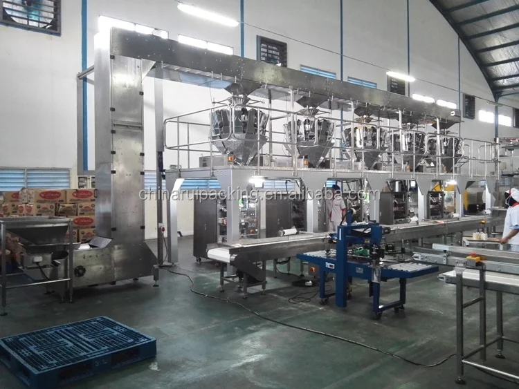 RL420 Shanghai Rui Packing Automatic Weighing VFFS Machine