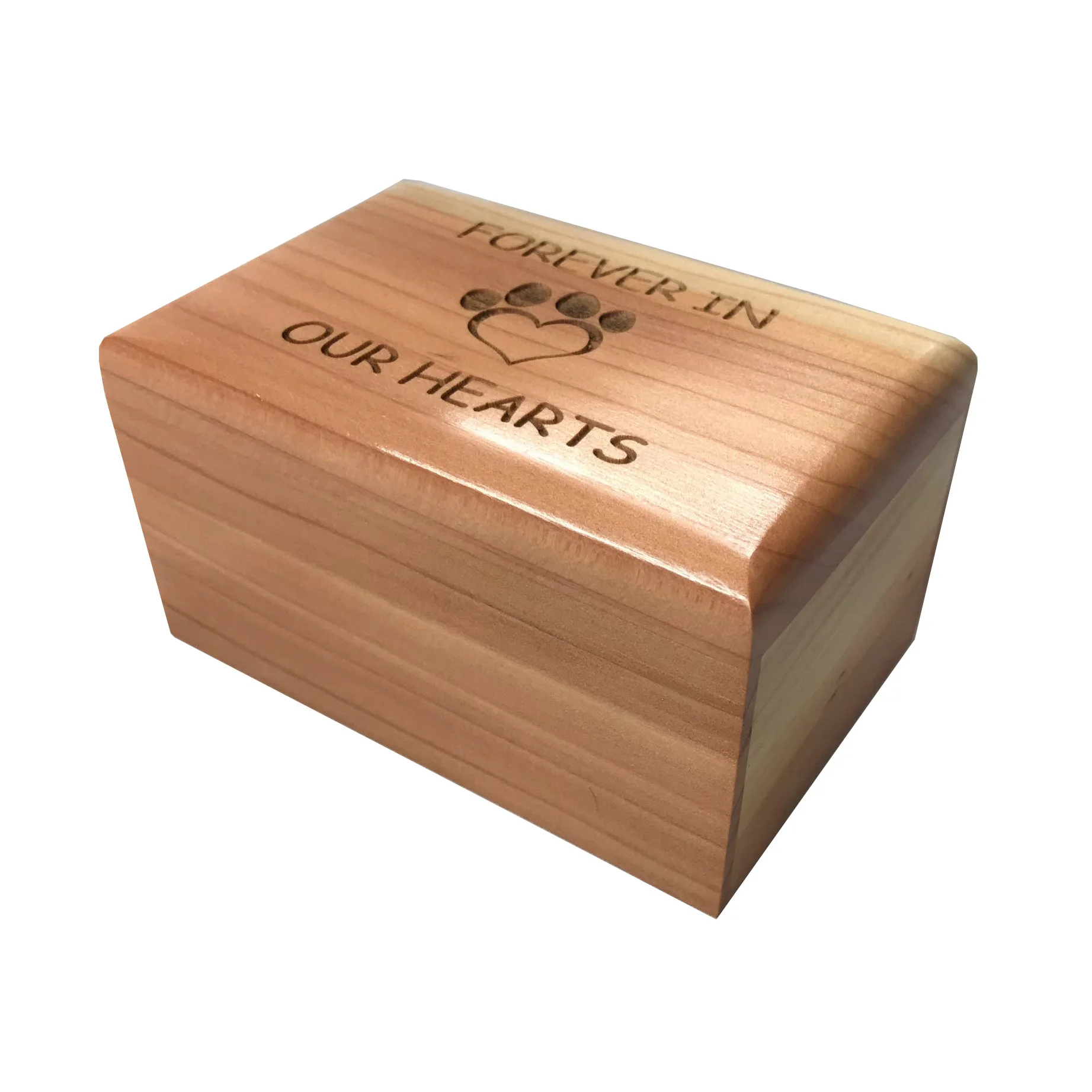 Wooden Pet Cremation Boxes Animals Burial Urn For Pet Ashes - Buy ...