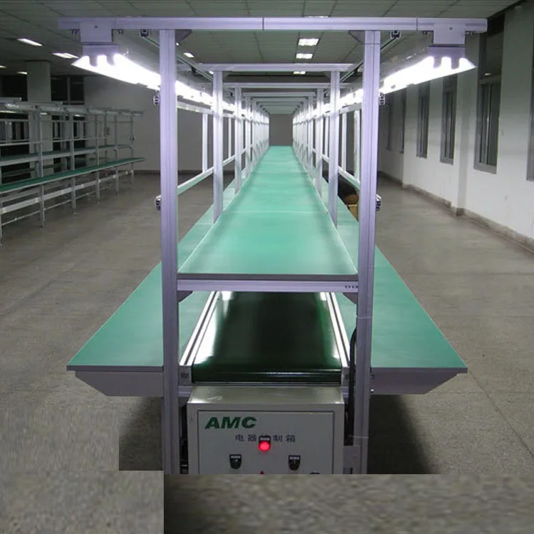 Amc Double Shelf Work Table Assembly Line Table - Buy Double Shelf Work ...