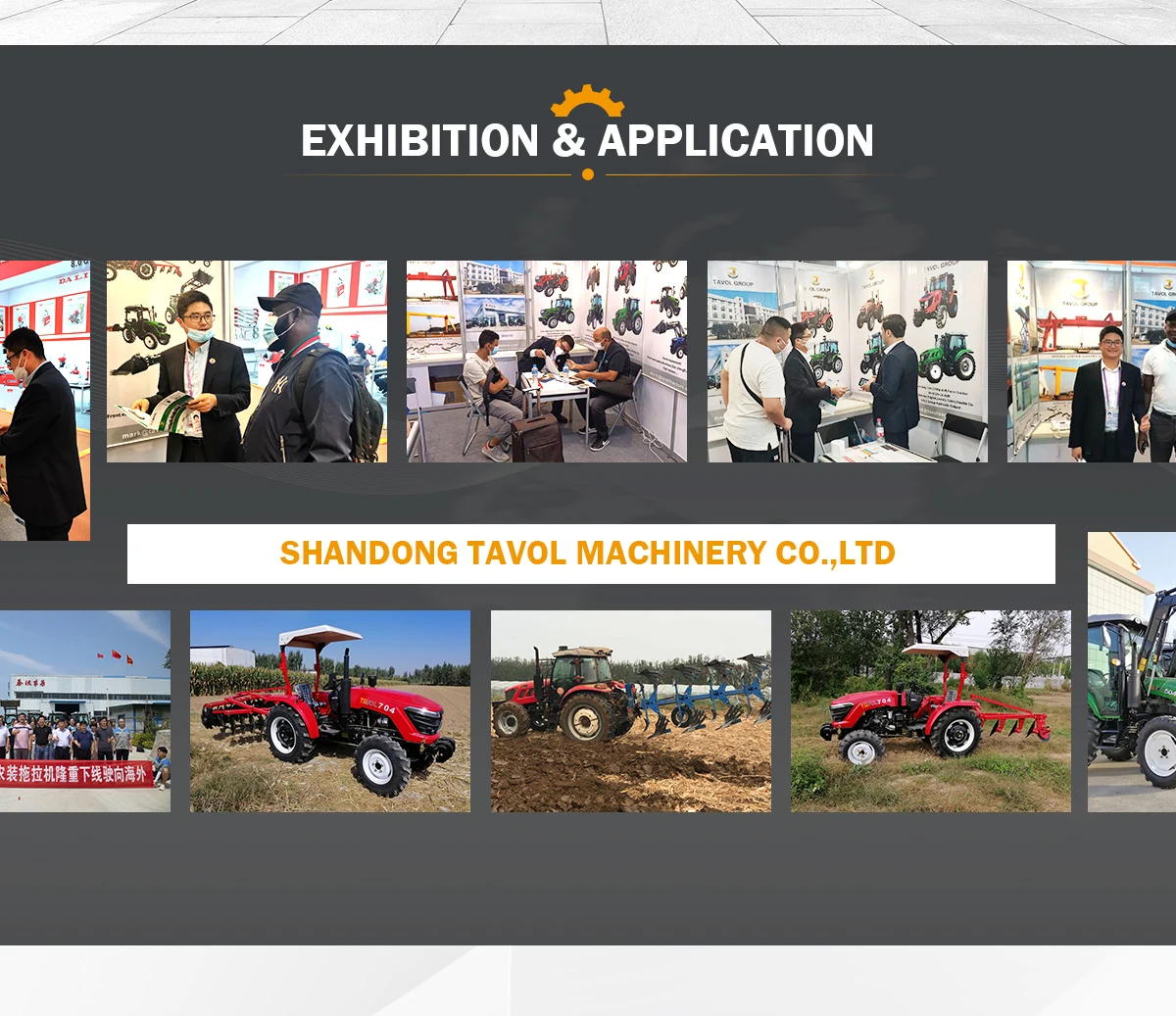 Shandong Tavol Machinery Co., Ltd. - Tractor, Farm Implements