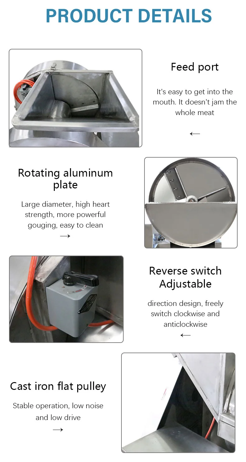 Factory Direct Frozen Food Block Meat Dicing Cutting Machine - Buy ...