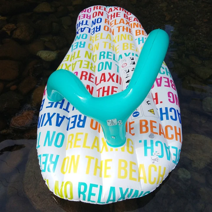 Inflatable Water Floating Slipper Pvc Material Soft Play Equipment ...