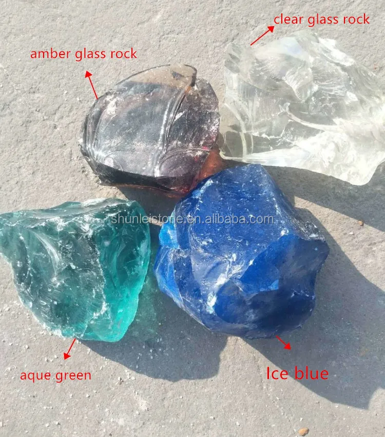 Decorative Glass Rocks For Gabion - Buy Glass River Rocks,Natural Glass ...