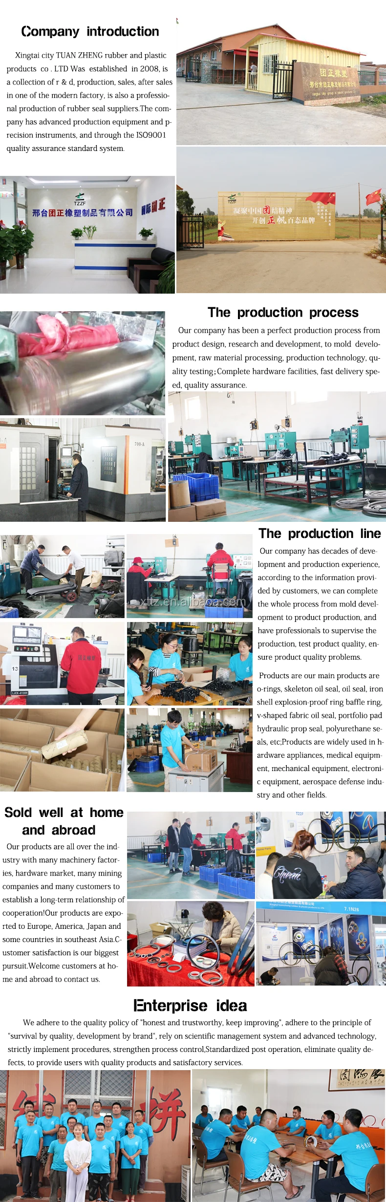 Rotary Shaft with Waterproof V-Seal Ring VA VS VE VL