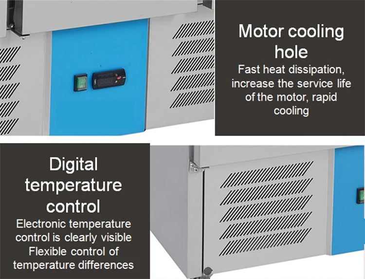 Furnotel Double Door Salad Bar - Efficient Cooling Solutions