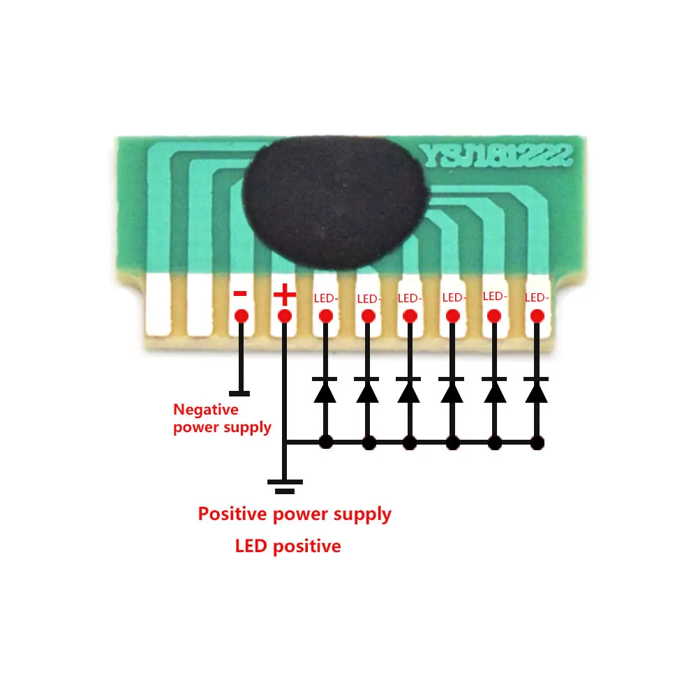 3V5V Flash Chip COB LED Driver - Cycle Flashing Marquee