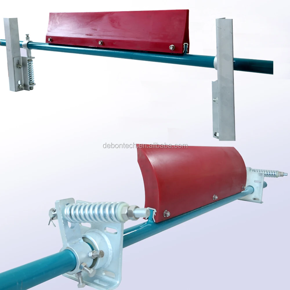 Spring Arm Polyurethane Secondary Belt Cleaner Conveyor Belt Cleanser ...