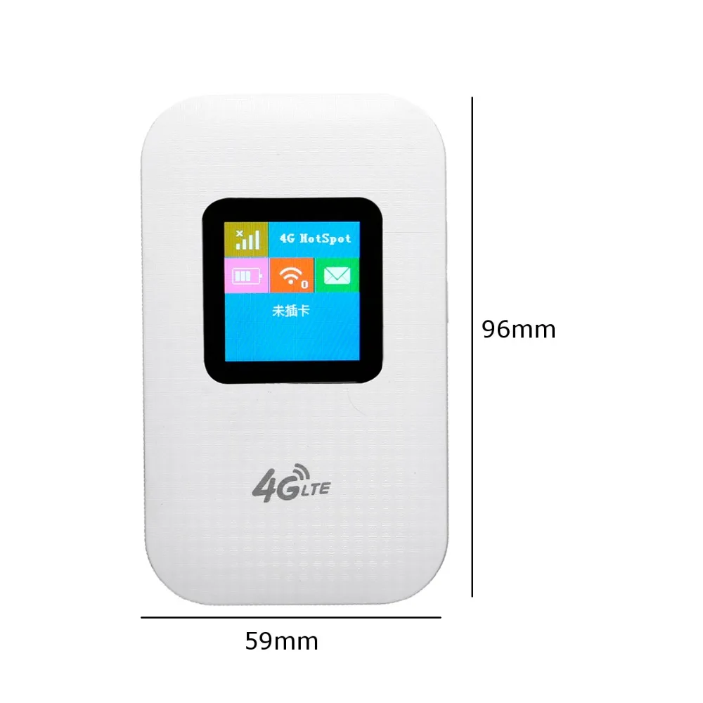 4g Lte Wifi Router Mobile Hotspot 150mbps Modem Wireless 3g 4g Wi-fi ...