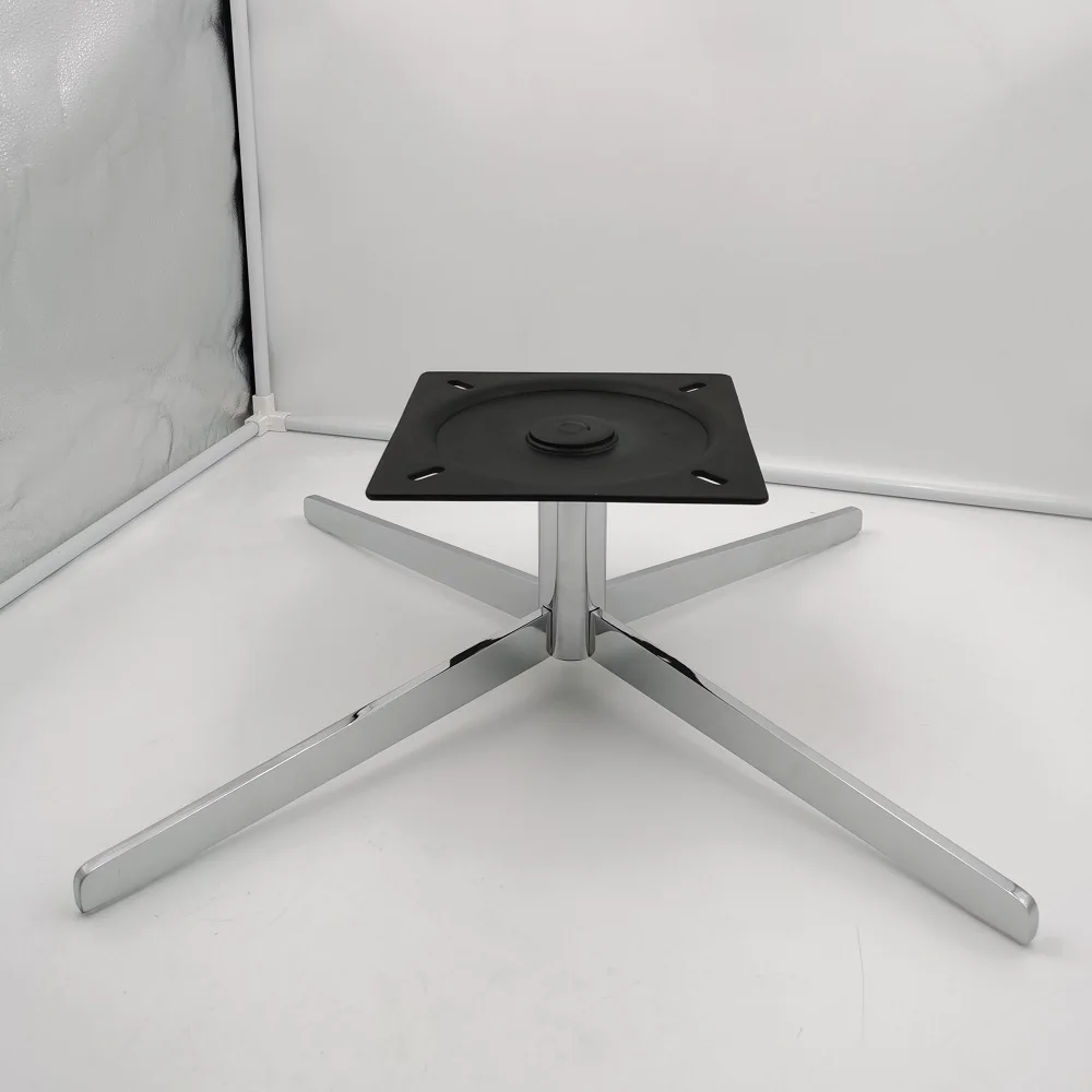Rotatable Sofa Metal Base - Modern Chrome Swivel Design