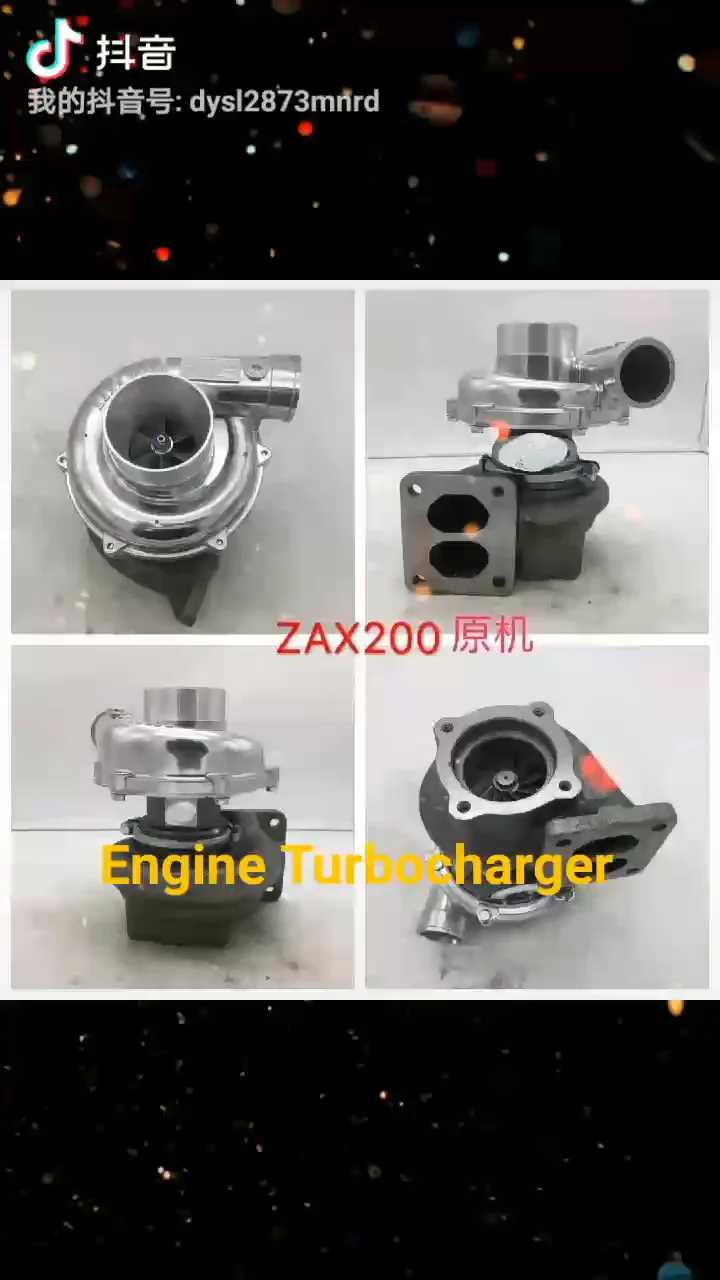 Zx200 Excavator Turbocharger For Diesel Engine 4hk1 Engine Turbo ...