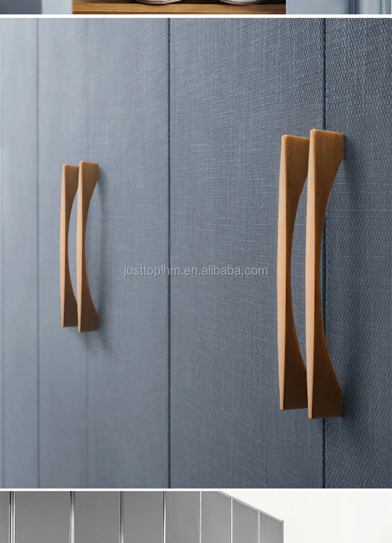 5 Pc Modern Wardrobe Door Handle - Justtop Furniture Knob