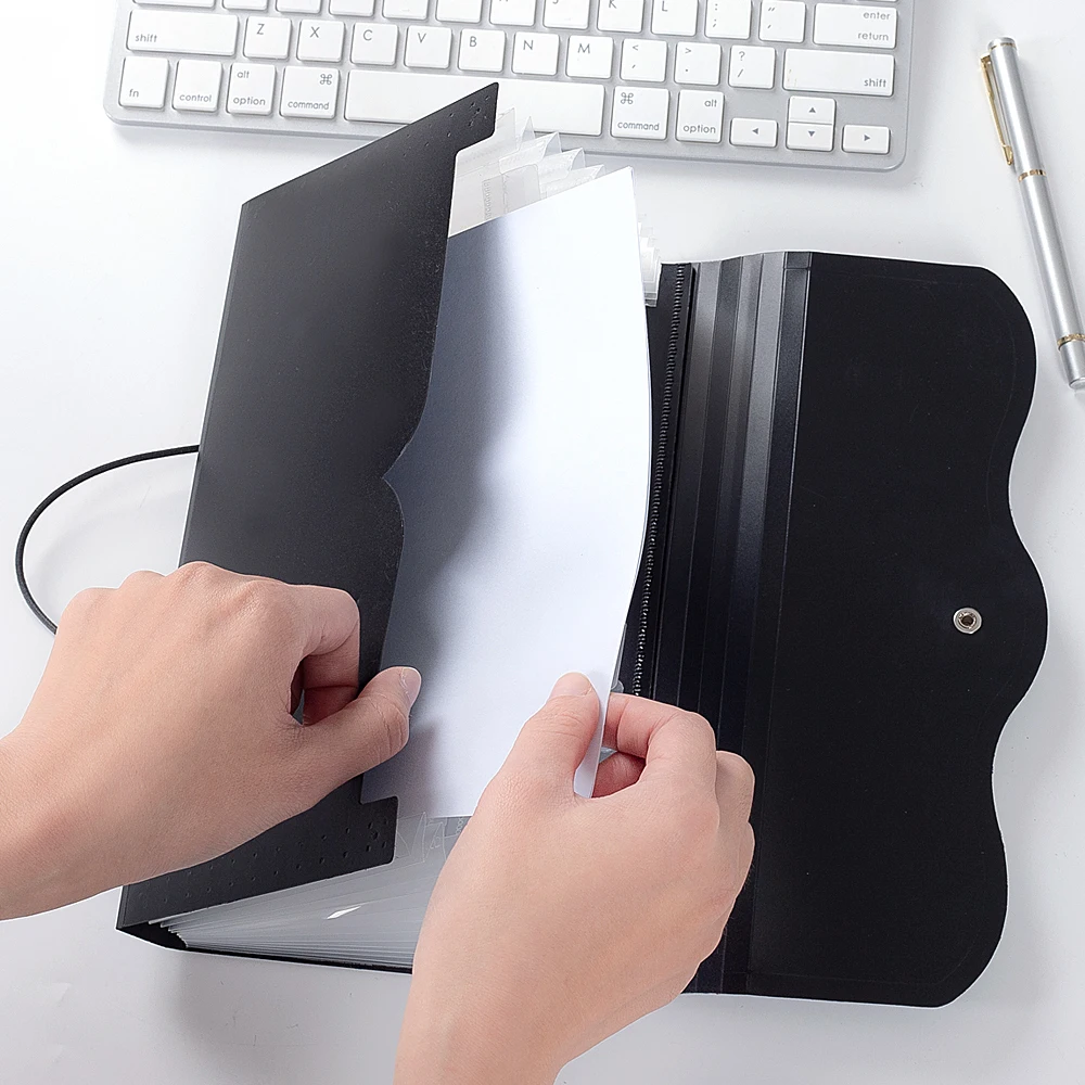 Office School Stationery 12 Pockets Expanding File Accordion Paper ...