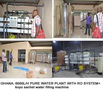 Plastic Sachet Water Production/processing/packaging/making Line/plant ...