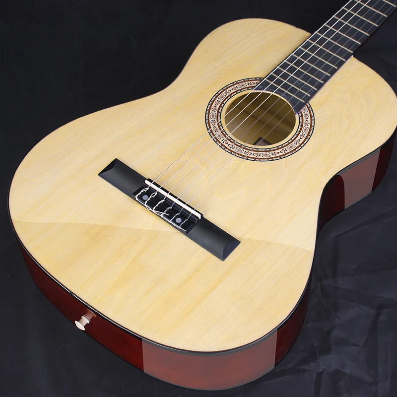 Fasion 39'' Vogue Classical Guitar Acoustic Guitar Glossy Finished For ...