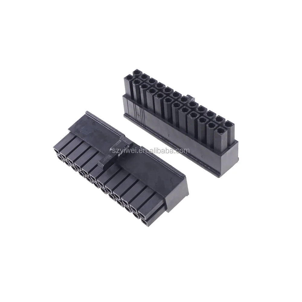 4.20 Mm ATX 24 Pin Receptacle Housing for Mainboard Power