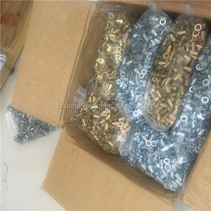 M6 M8 M10 Carbon Steel Stainless Steel Blind Jack Nut Threaded Inserts ...