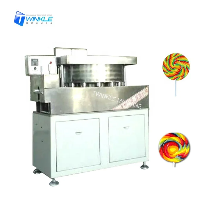 Big Rainbow Swirl Lollipops Candy Making Machine - Twinkle