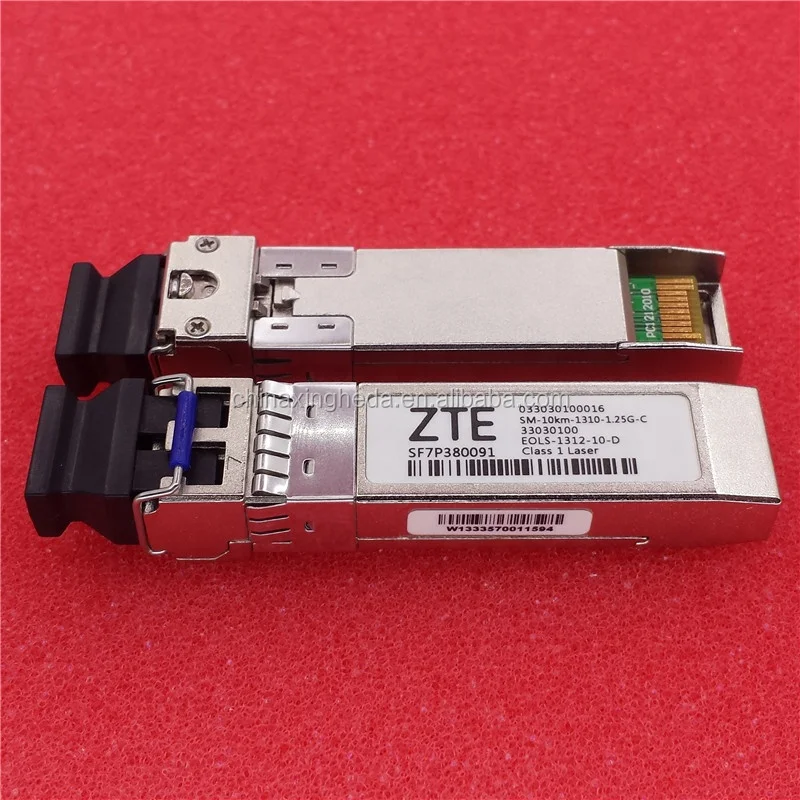 Gigabit Optical Module Zte Sfp Sm-10km-1310-1.25g-c Zte Sm-10km-1310-1 ...