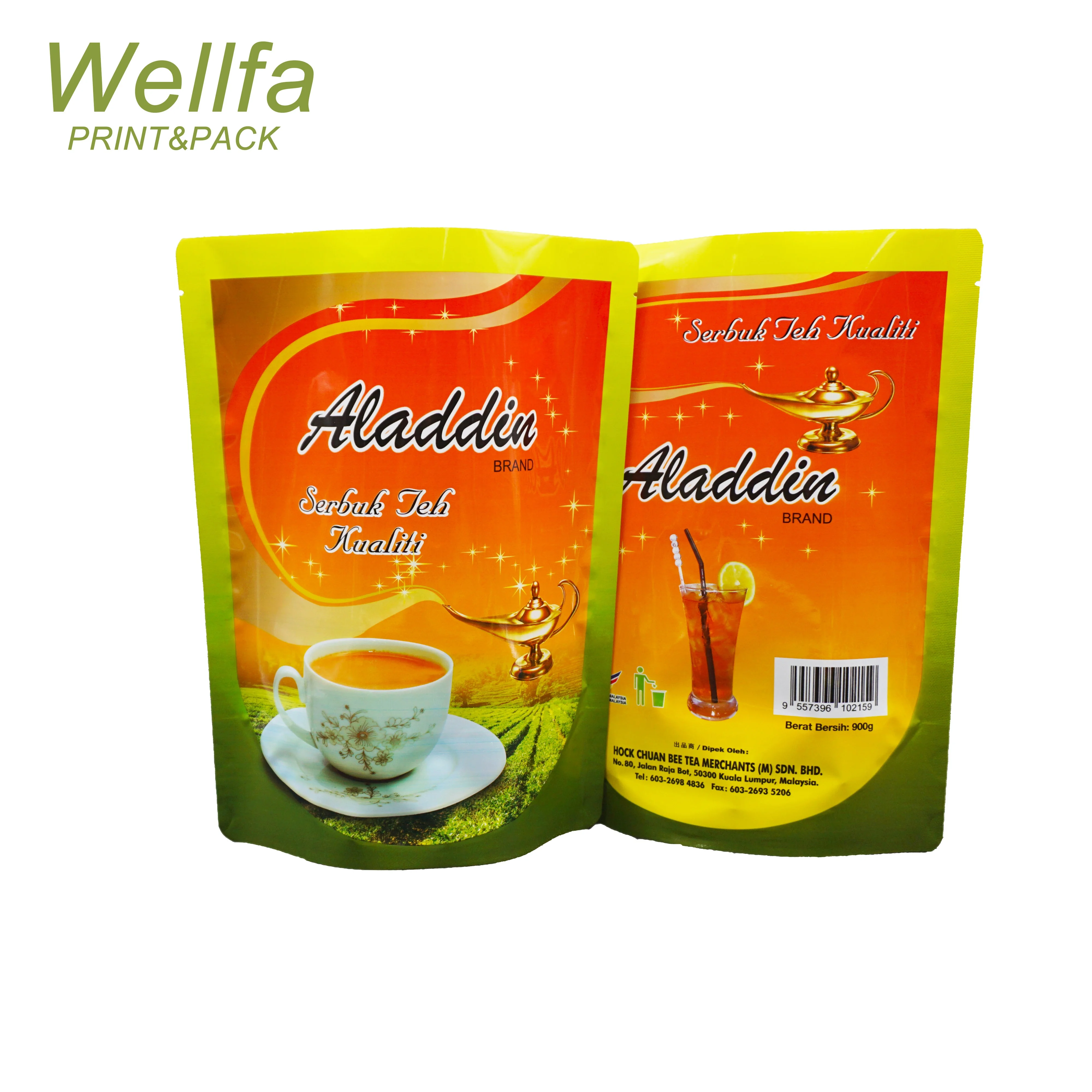Plastic Coffee Tea Milk Powder Bag/ Green Tea Powder Bag/ Coffee Tea ...
