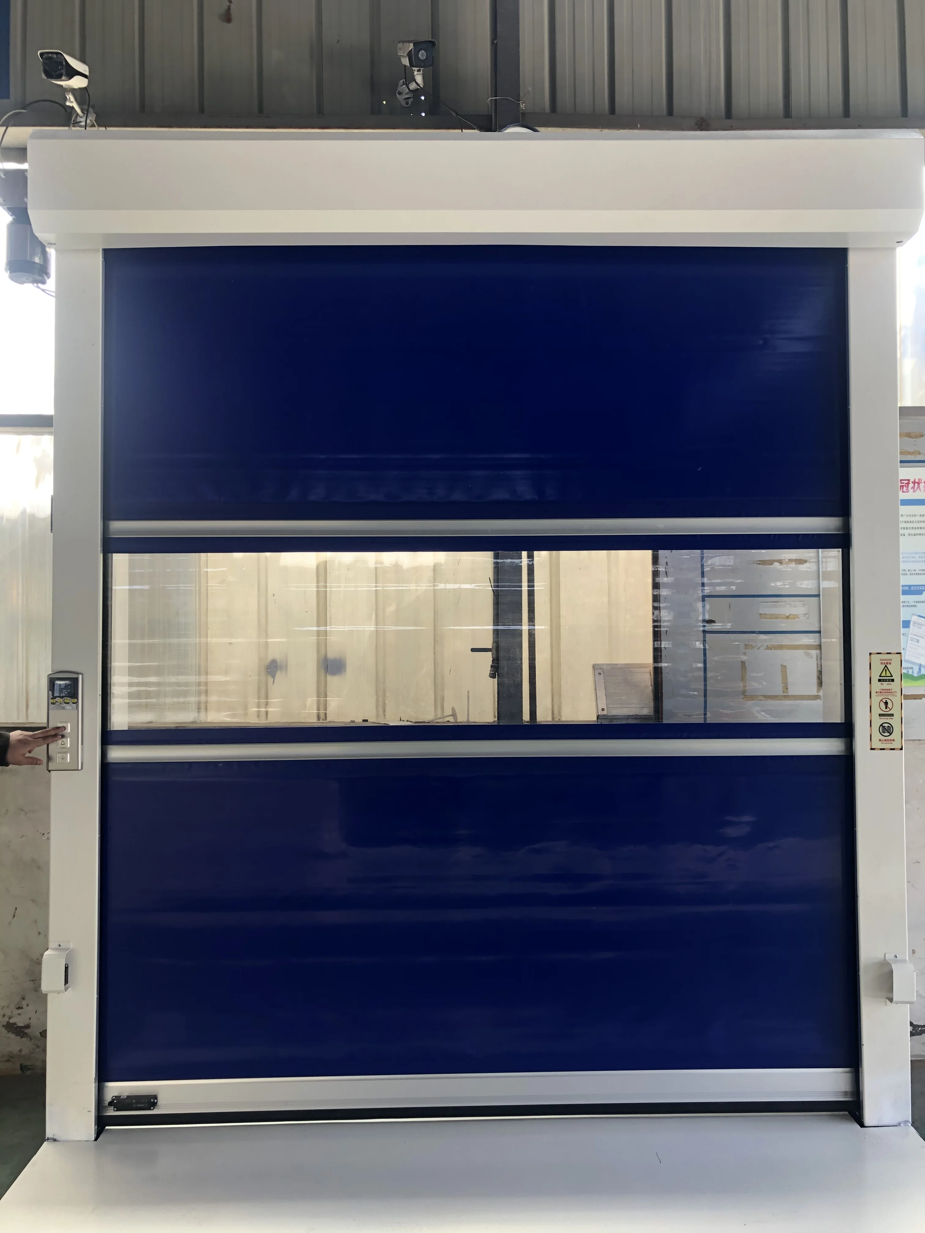 High Speed Rolling PVC Doors for Clean Room & Industrial Use