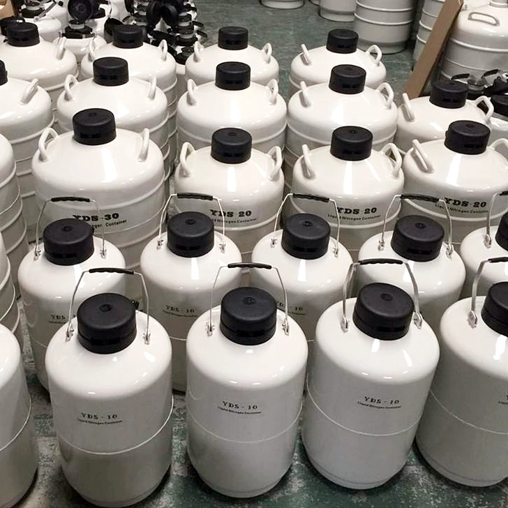 Yds-10a Cryogenic Embryo Semen Thermos 10l Cow Semen Tank Price For ...