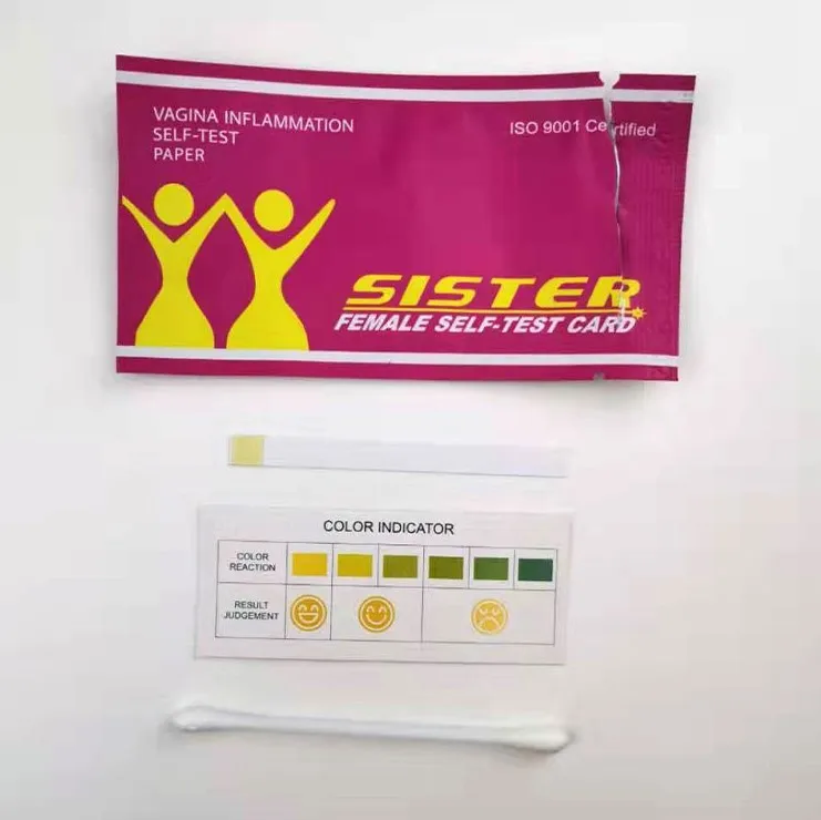 Feminine Care Female Test Card For Women Vaginal Health Self Test Card ...
