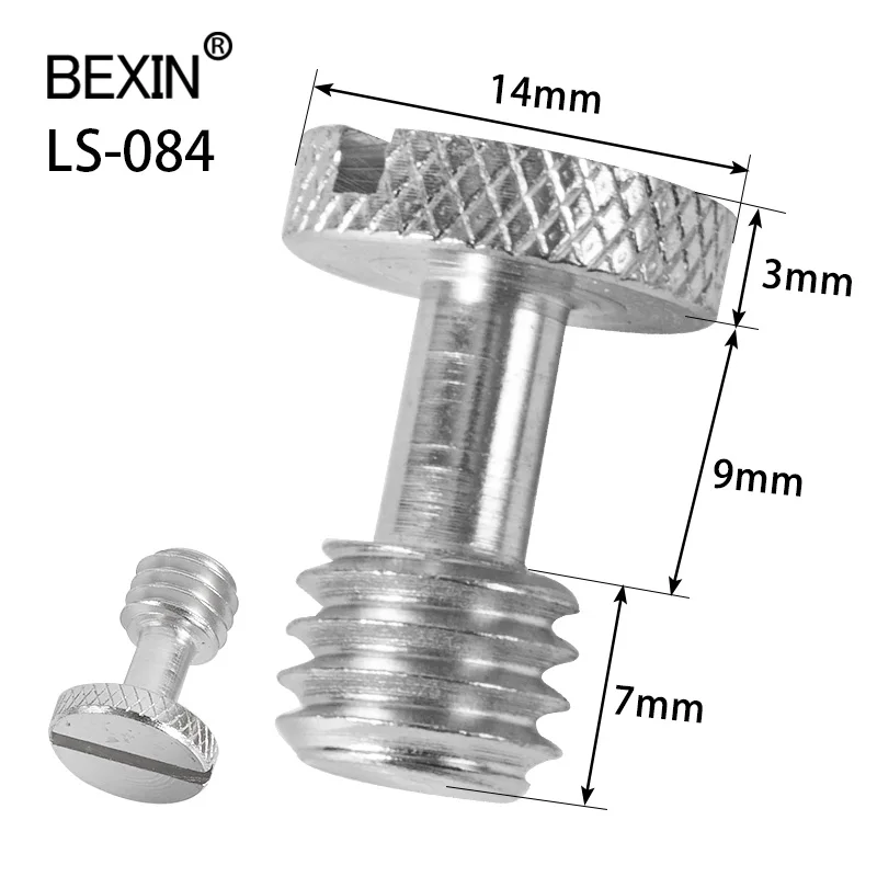 3/8'' Precision Knurled Thread Head Long Dslr Camera Screw Tripod ...