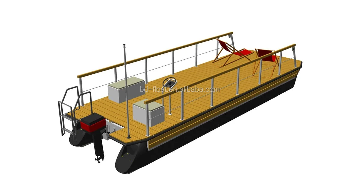 Diy Tiny House Floating Pontoon Platform For Houseboat - Buy Pontoon ...