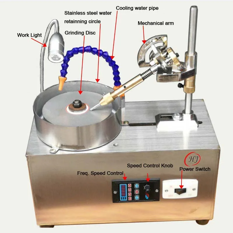 High Performance Jewelry Polishing Machine - Speed Control