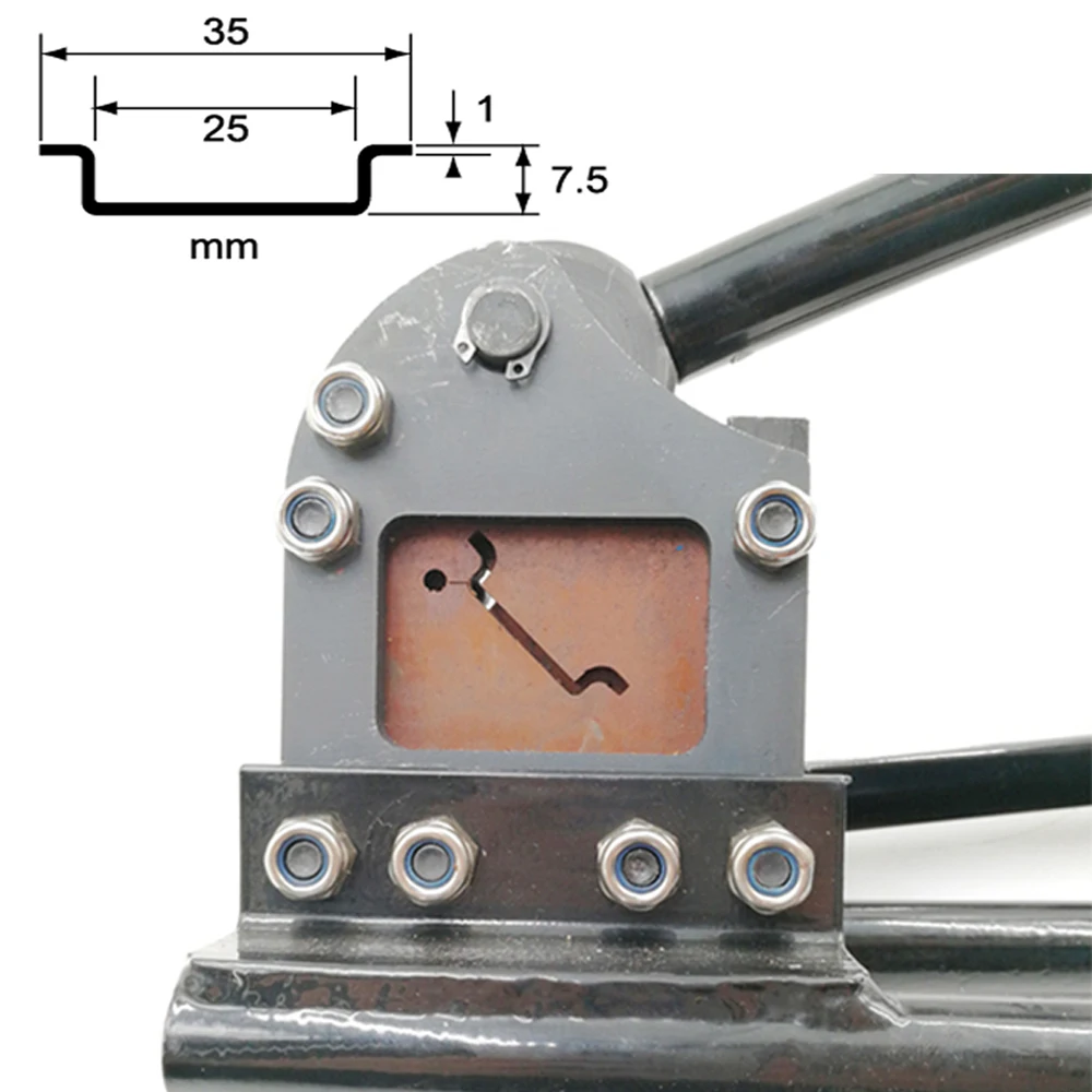 Din Rail Cutter Tool For Cutting With Guide And Measuring Ruler Din ...