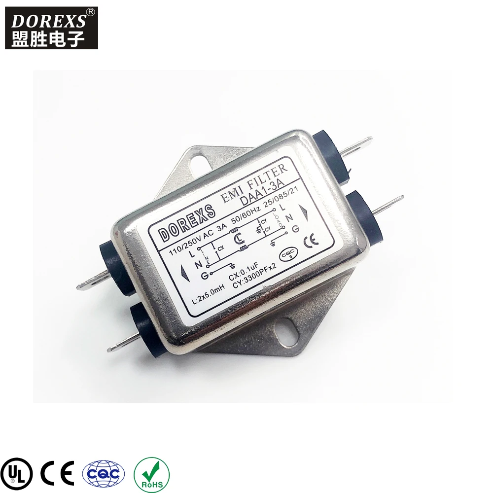 Emi Filter Electrical Ac Noise Filter Professional Manufacturer - Buy ...