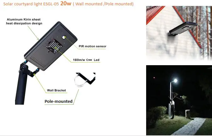 Solar Hog Feeder Light - Motion Activated Green Hunting Lights