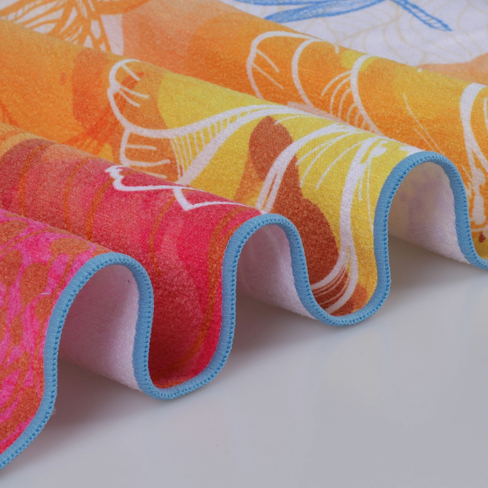 Microfiber Digital Sand Proof Beach Towel Absorbent Quick Drying Non ...