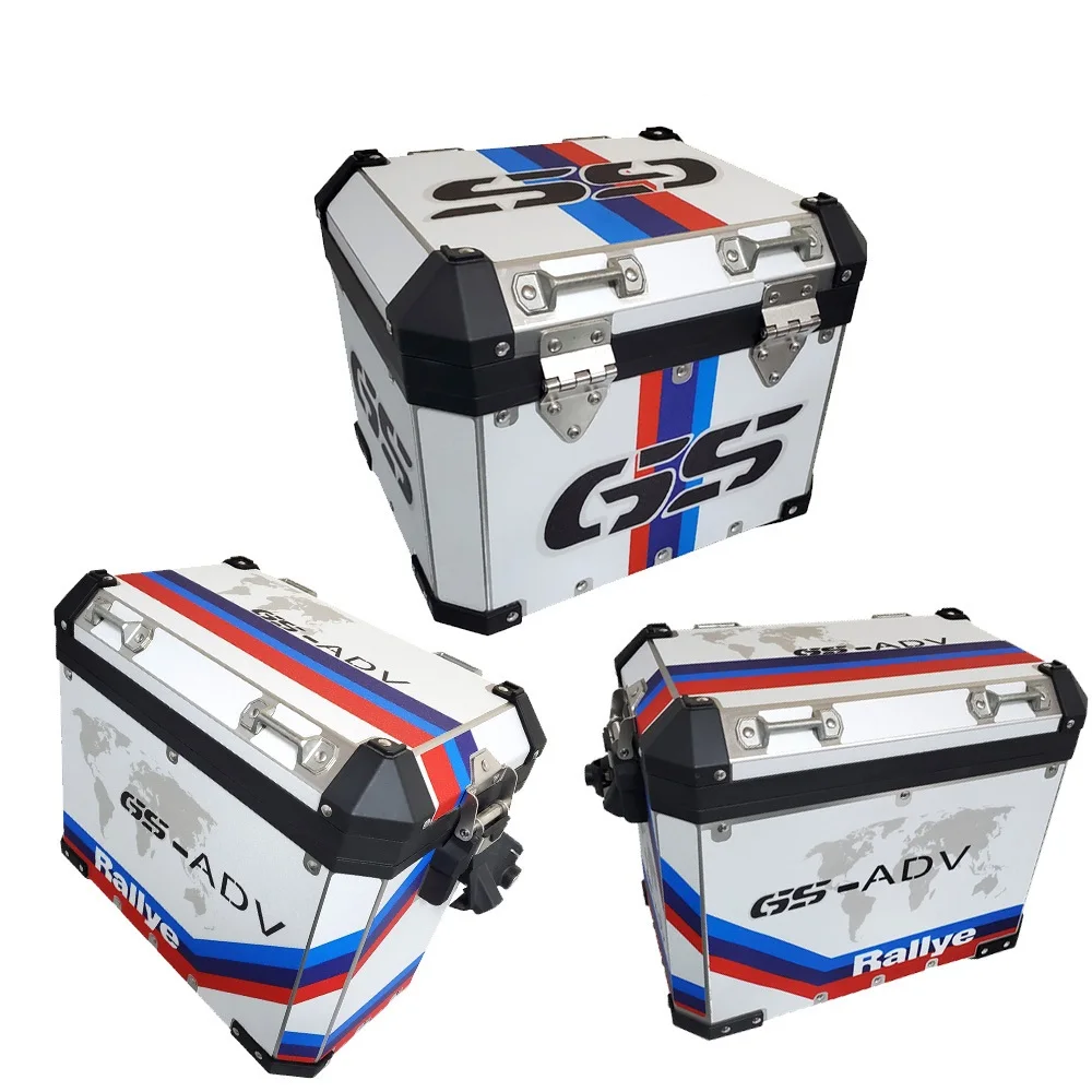 Realzion Motorcycle Tail Box Stickers Side Tail Box Waterproof Scratch ...