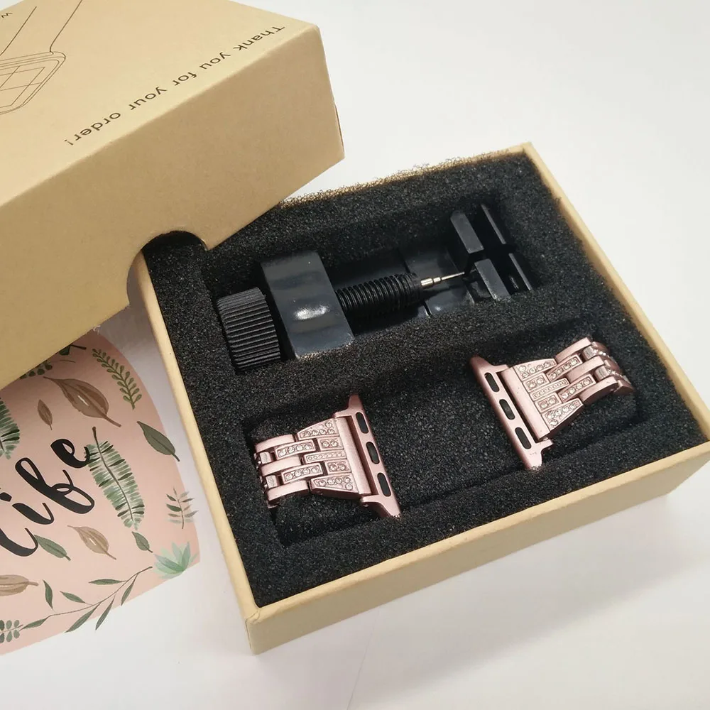 Tschick For Apple Watch Iwatch Metal Strap Packaging Box Leather Metal ...