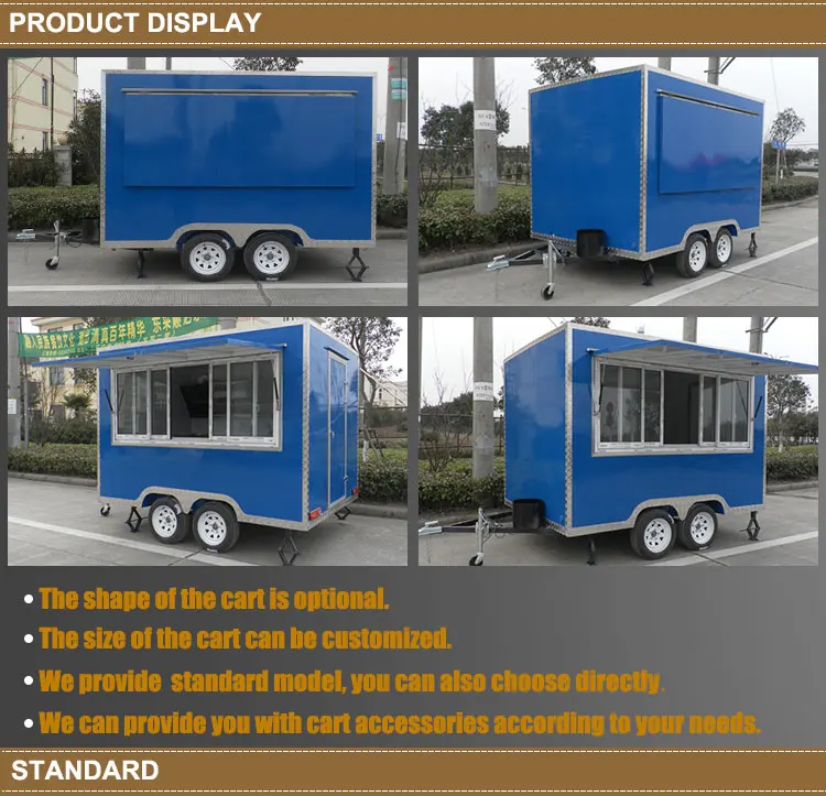 Commercial Mobile Food Car / Concession Trailer Camper Van / Coffee ...