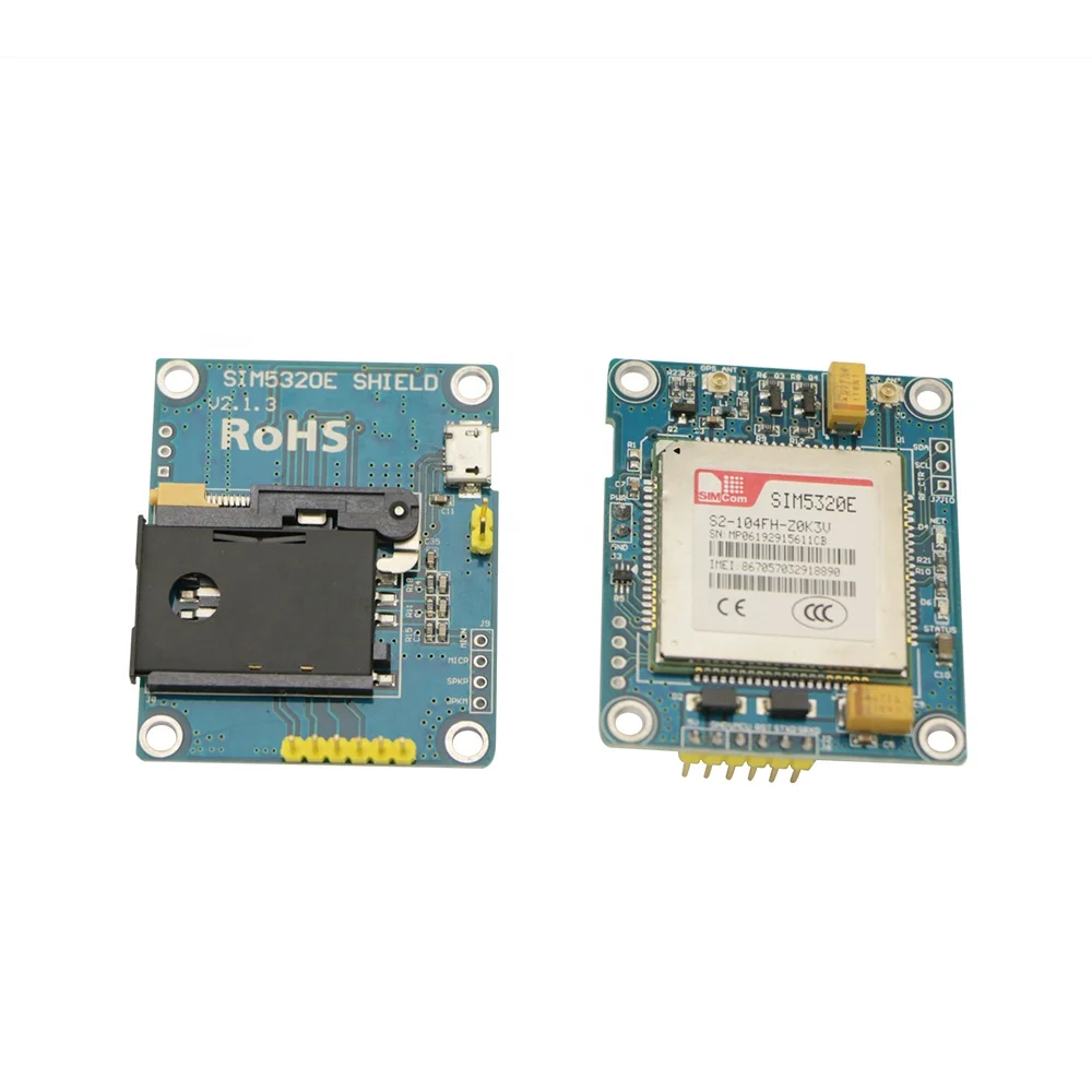 Sim5320e 3g Module Gsm Gprs Sms Development Board With Gps Pcb Antenna