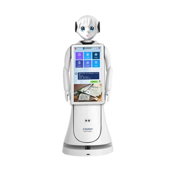 Welcome And Greeting Service Robots Used In Hotel - Buy Hotel Room ...