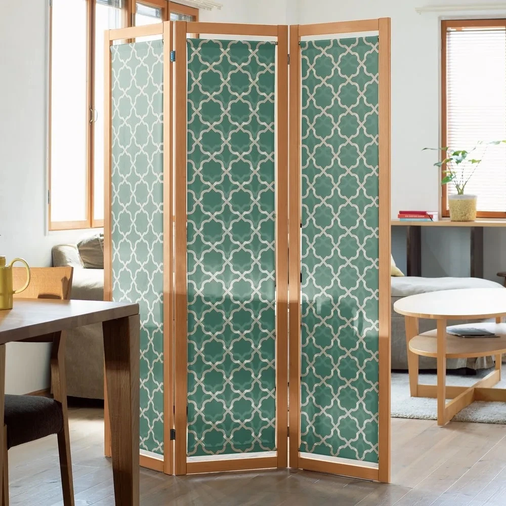 Panel Canvas Wooden Room Divider Scandinavian Eco-friendly Wooden Home ...