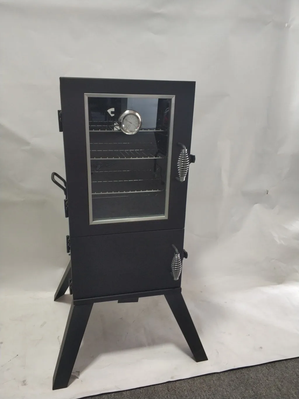 Custom Charcoal Vertical BBQ Grills - All-Season Smokers