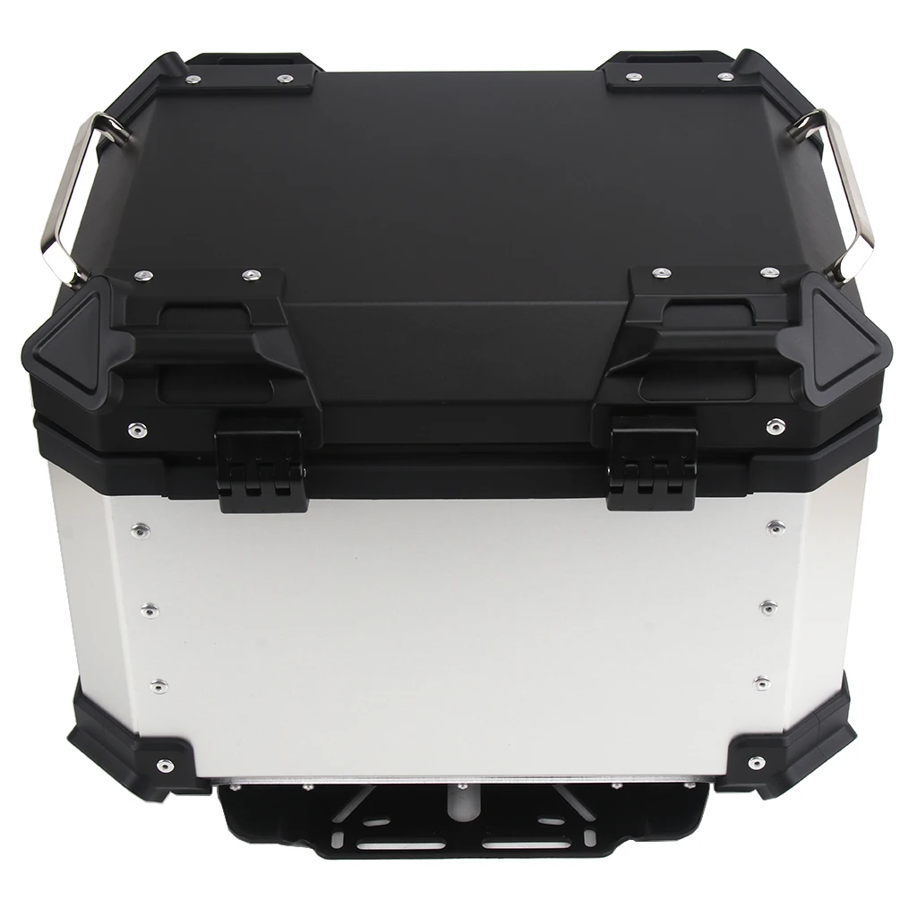 45l Motorcycle Waterproof Trunk Large Capacity Aluminum Alloy Tail Box ...