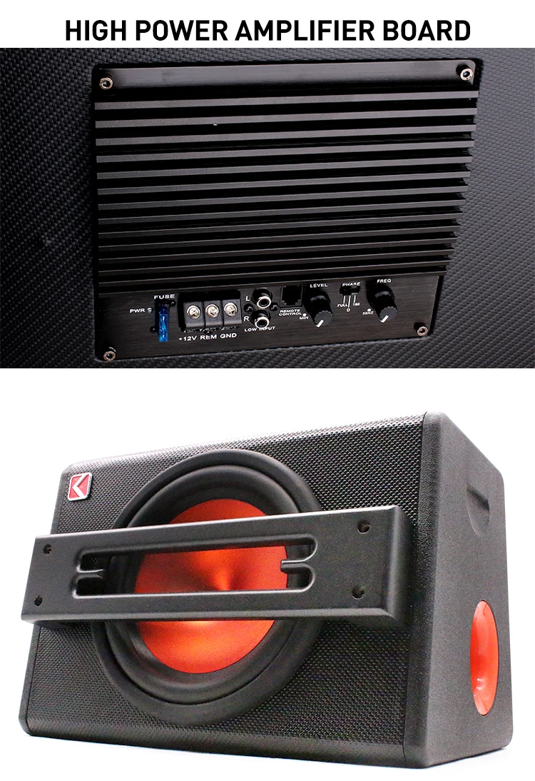 High Quality 1500w Trapezoid Subwoofer High Power 10 Inch Active Car ...